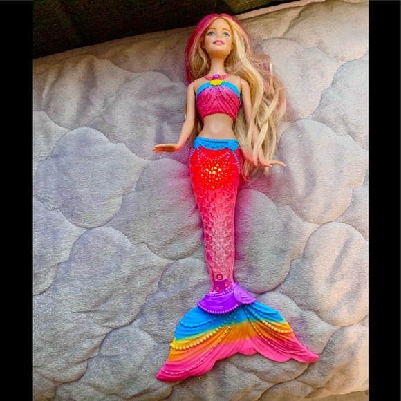 Toys | Mermaid Beauty Light Up Barbie | Poshmark